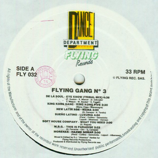 Various | Flying Gang Number 3 | Vinyl (LP, Compilation, Mixed ...