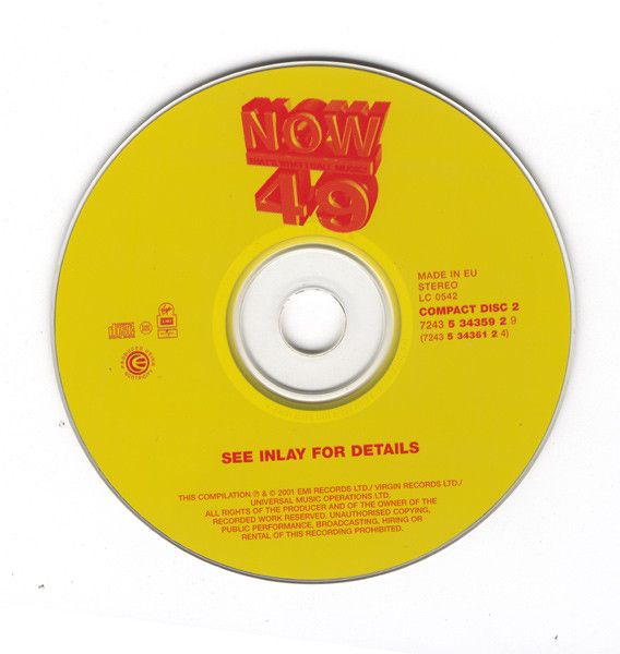Various | Now That's What I Call Music! 49 | 2xCD (Compilation, UK ...