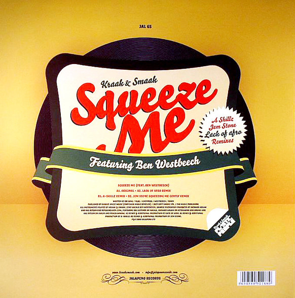 Kraak & Smaak, Ben Westbeech | Squeeze Me (A Skillz / Jem Stone / Lack ...
