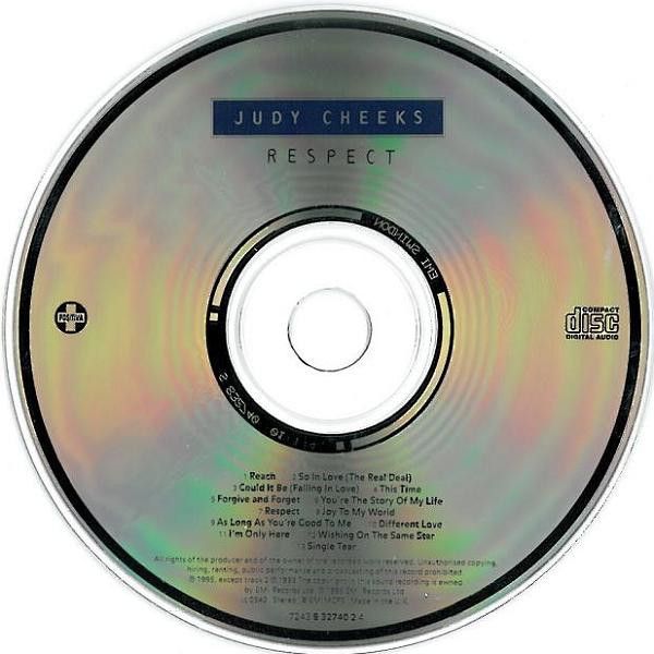 Judy Cheeks | Respect | CD (Album) | VinylHeaven - your source for ...