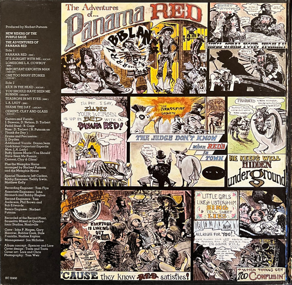 New Riders Of The Purple Sage | The Adventures Of Panama Red | Vinyl ...