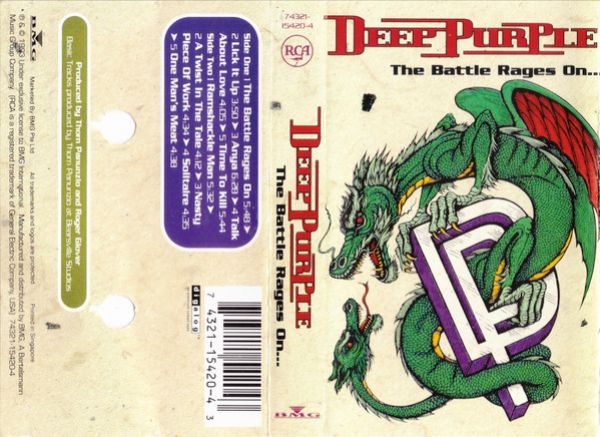 Deep Purple | The Battle Rages On... | Cassette (Album) | VinylHeaven - your source for great music