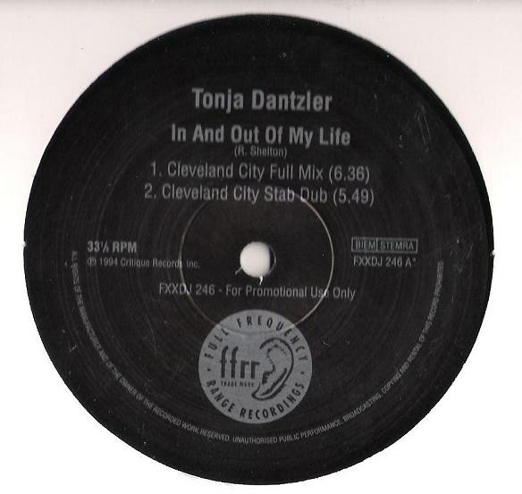 Tonja Dantzler | In And Out Of My Life | Vinyl (12", 33 ⅓ RPM ...