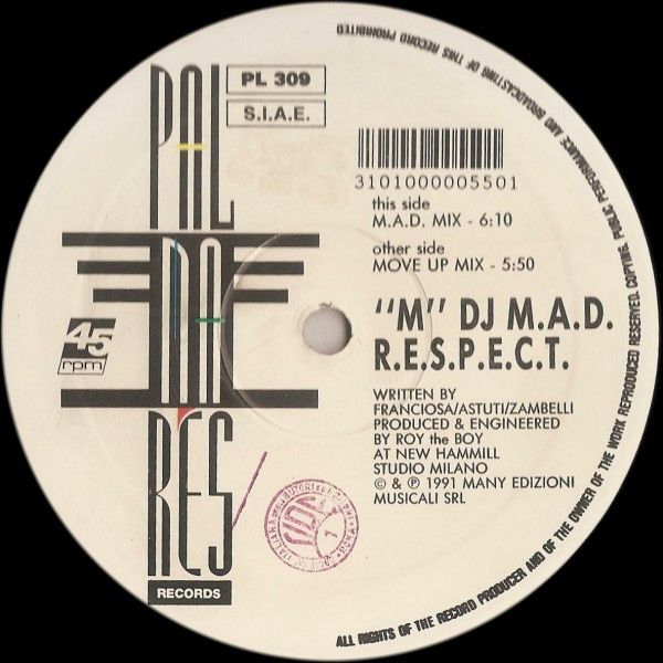 M DJ M.A.D. | R.E.S.P.E.C.T. | Vinyl (12", 45 RPM) | VinylHeaven - your source for great music
