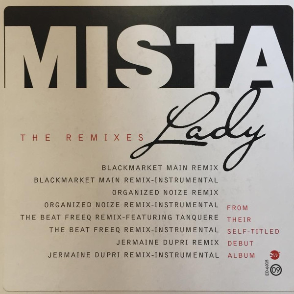 Mista | Lady | Vinyl (12", 33 ⅓ RPM, Promo) | VinylHeaven - your source ...