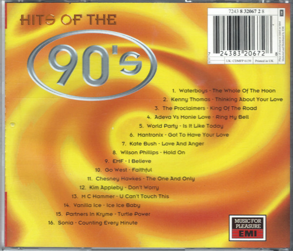 Various | Hits Of The 90's | CD (Compilation) | VinylHeaven - your ...