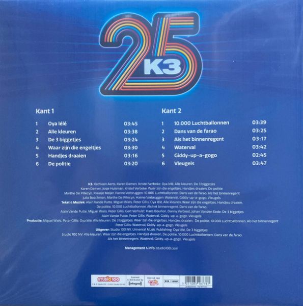 K3 | Grootste Hits Uit 25 Jaar K3 Vol. 1 | Vinyl (LP, Compilation ...