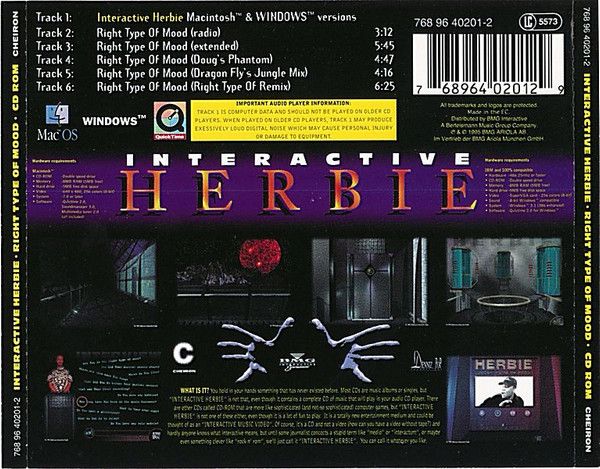 Herbie Crichlow | Right Type Of Mood - CD ROM | CD (Maxi-Single, CD-ROM ...