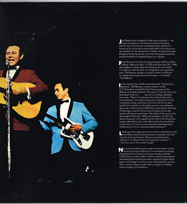 Widow Mary Reeves Jim Reeves