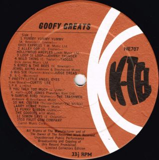 Various | Goofy Greats | Vinyl (LP, Compilation, Limited Edition ...