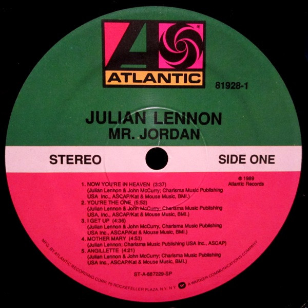 Julian Lennon Mr Jordan