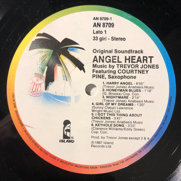 Various | Angel Heart (Original Motion Picture Soundtrack) | Vinyl (LP ...