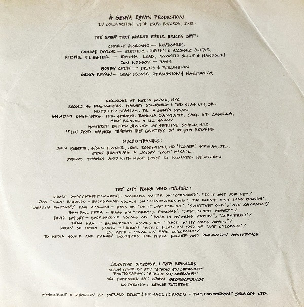 Genya Ravan Urban Desire