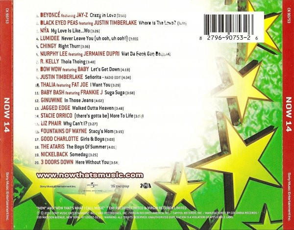 Various | Now That's What I Call Music! 14 | CD (Compilation, Stereo ...