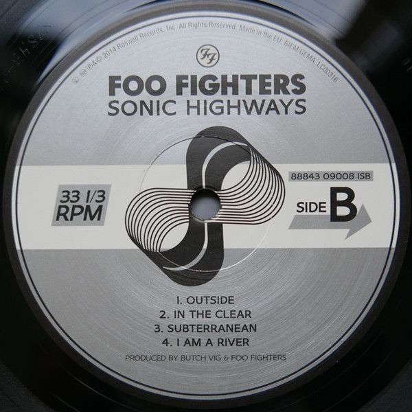 Foo Fighters | Sonic Highways | Vinyl (LP, Album, Infinity Cover ...