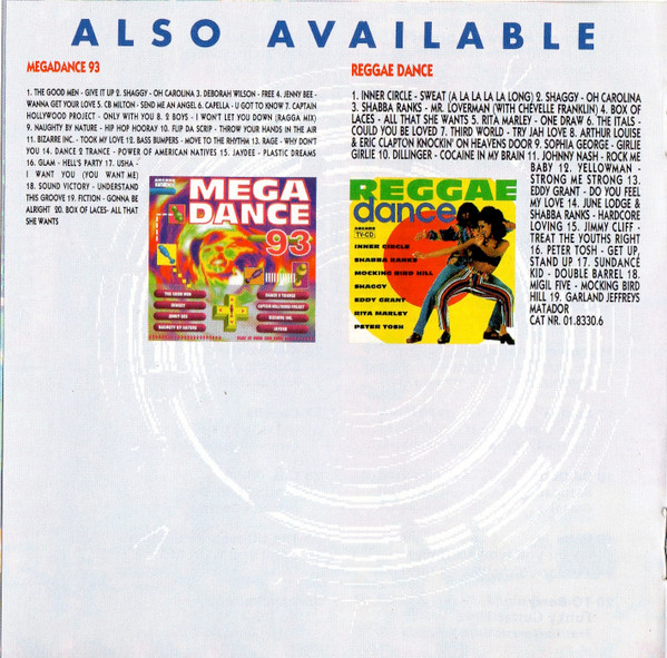 Various | Mega Dance Mix '93 (A 30 Traxx Non Stop Mix) | CD (Mixed ...