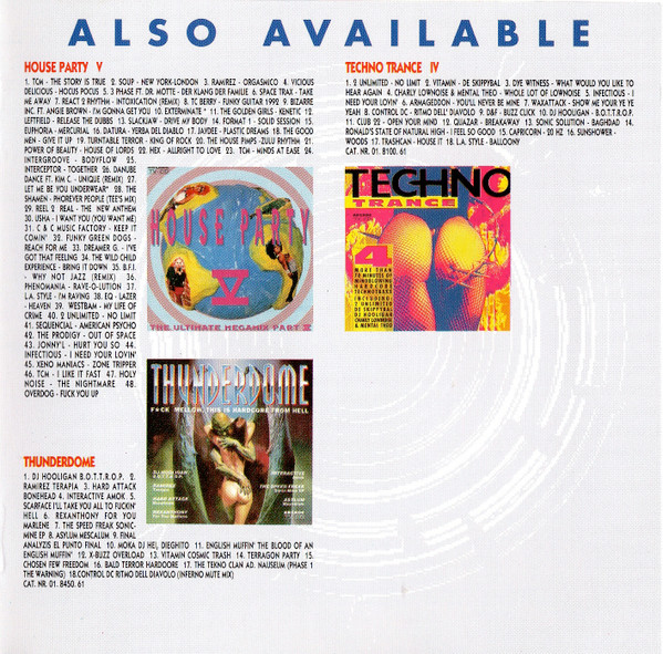 Various | Mega Dance Mix '93 (A 30 Traxx Non Stop Mix) | CD (Mixed ...