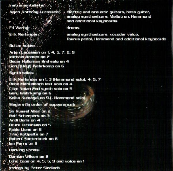 Ayreon Universal Migrator Part 2 Flight Of The Migrator Cd Album
