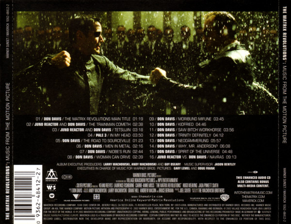 The Matrix Revolutions Soundtrack