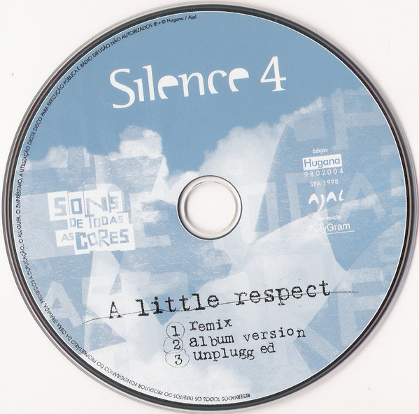 Silence 4 | A Little Respect | CD (Single) | VinylHeaven - your source ...
