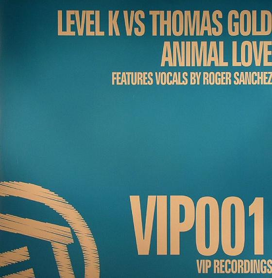 Level K Thomas Gold Animal Love Vinyl 12 VinylHeaven Your level-k-thomas-gold-animal-love-vinyl-12-vinylheaven-your