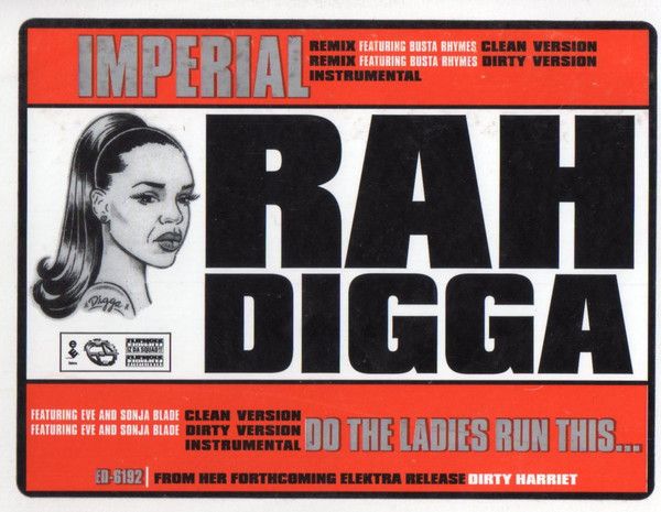 Rah Digga | Imperial / Do The Ladies Run This... | Vinyl (12", 33 ⅓ RPM ...
