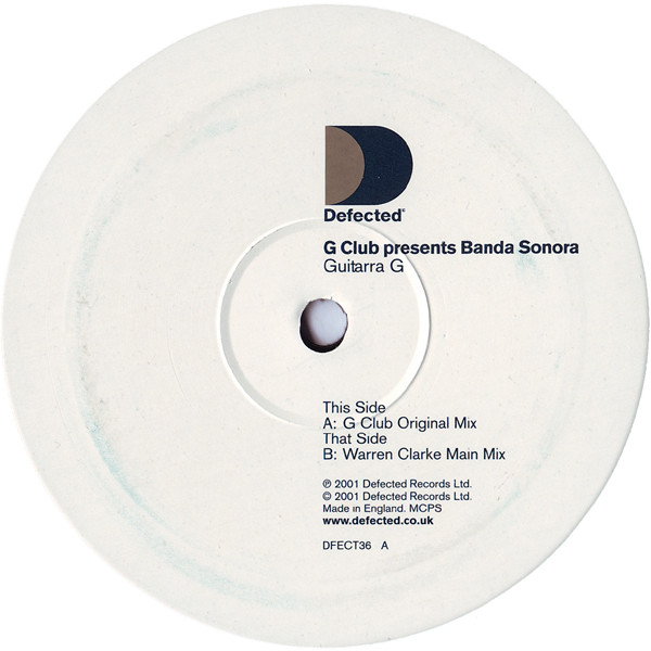G-Club, Banda Sonora | Guitarra G | 2xVinyl (12") | VinylHeaven - your ...
