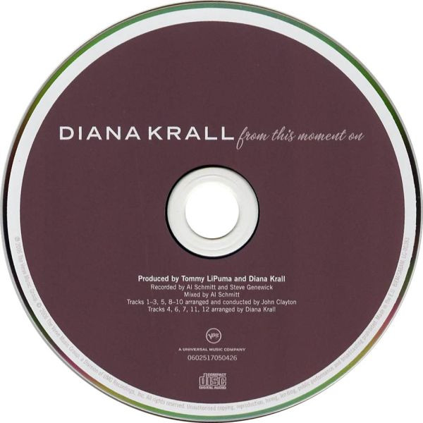 Diana Krall From This Moment On
